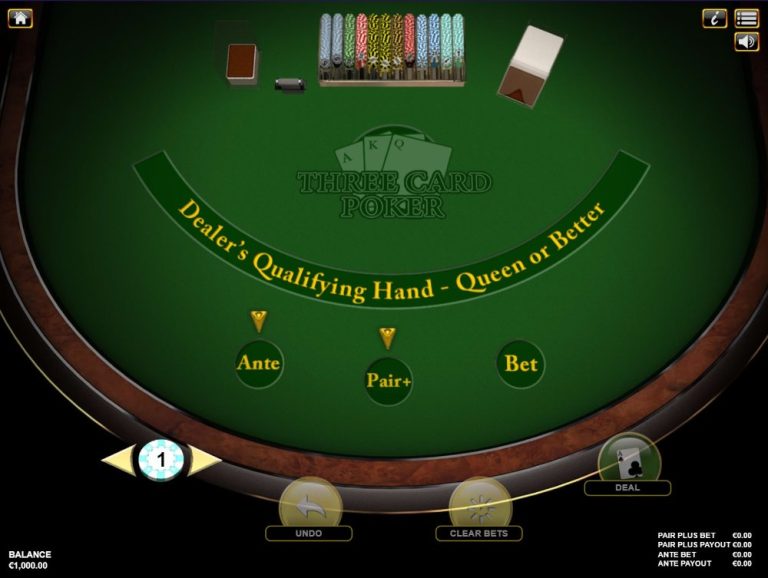 How to Play Three Card Poker (U.S. Casino Rules)